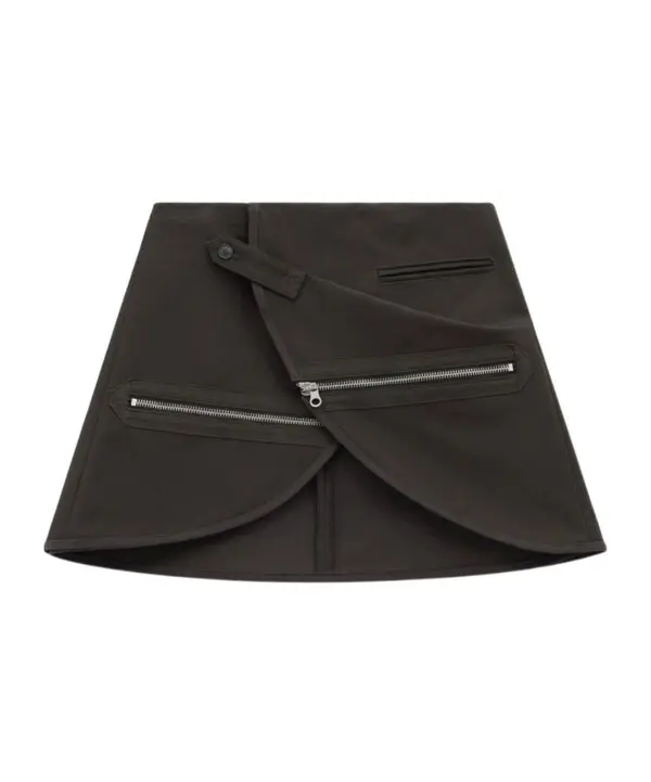 COURREGES Courrèges Modular Mini Skirt - Black