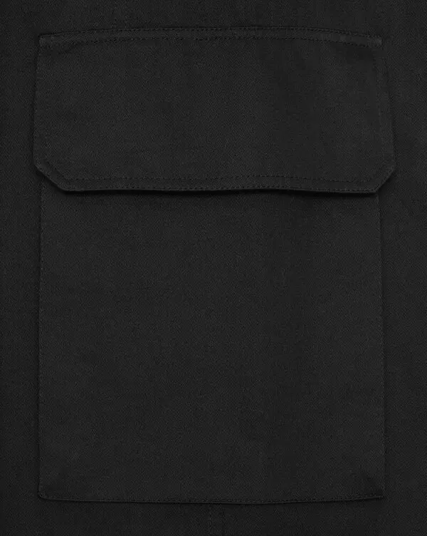 Saint Laurent Cassandre Strapless Jumpsuit With Belt - Black