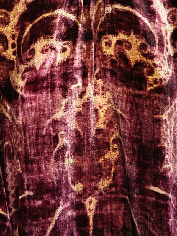 PIERRE-LOUIS MASCIA Printed Velvet Blouse