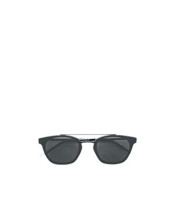 Saint Laurent Double Bridge Square Frame Sunglasses - No
