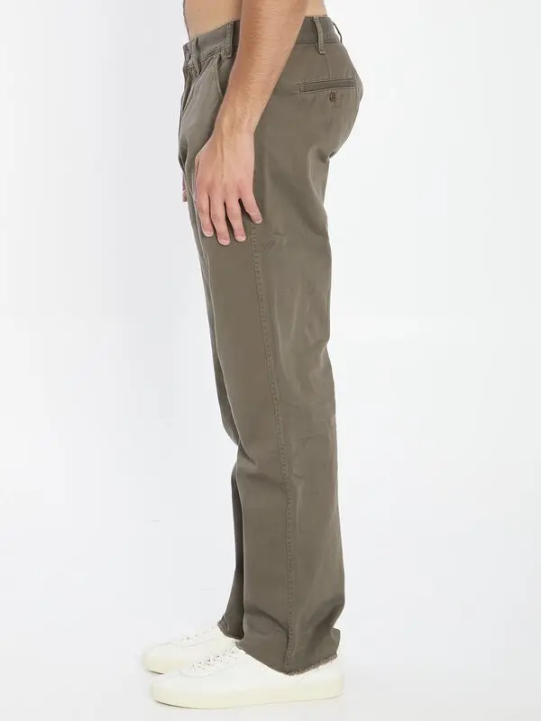 Celine Chinos In Cotton Twill