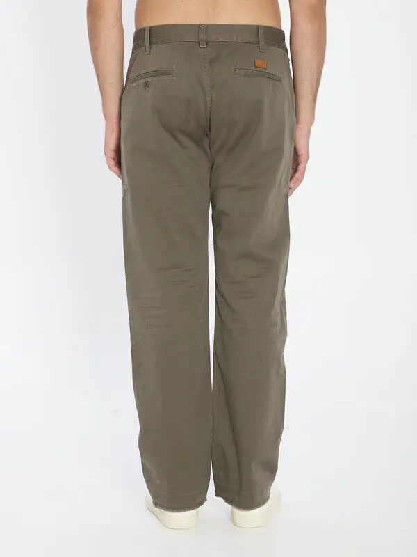 Celine Chinos In Cotton Twill