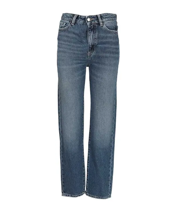 ICON DENIM LOS ANGELES Rory High-waisted Straight-leg Jeans
