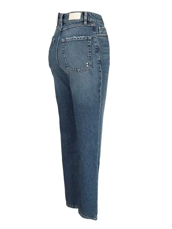 ICON DENIM LOS ANGELES Rory High-waisted Straight-leg Jeans