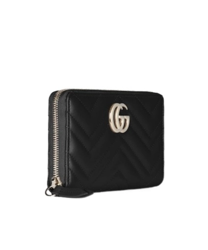 Gucci Gg Marmont Zip Around Wallet