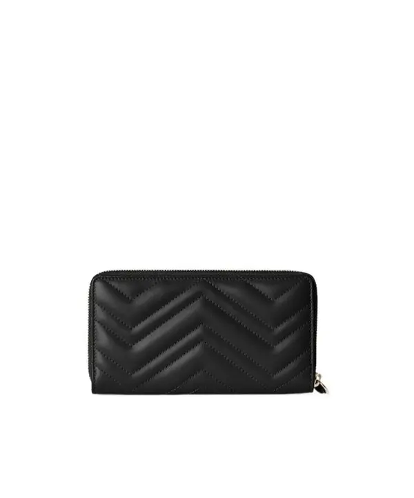 Gucci Gg Marmont Zip Around Wallet