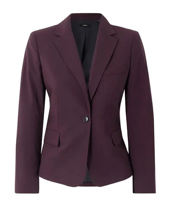 Theory Wool Blend Suit Jacket