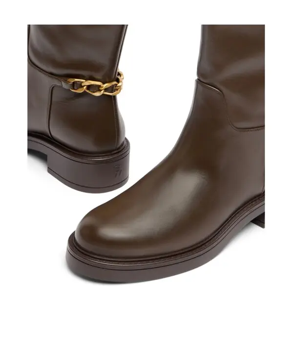 STUART WEITZMAN Celia Knee-high Boots - Walnut