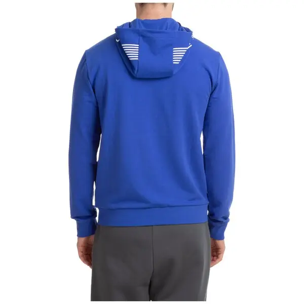 EA7 Logo Half-zip Hoodie