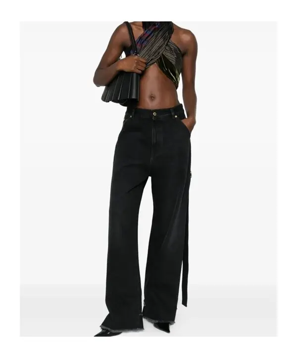 DARKPARK Straight Leg Jeans - Black