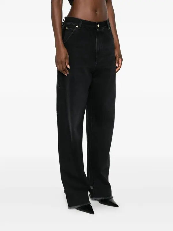 DARKPARK Straight Leg Jeans - Black