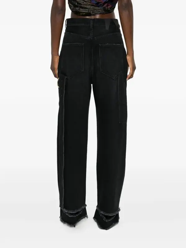 DARKPARK Straight Leg Jeans - Black