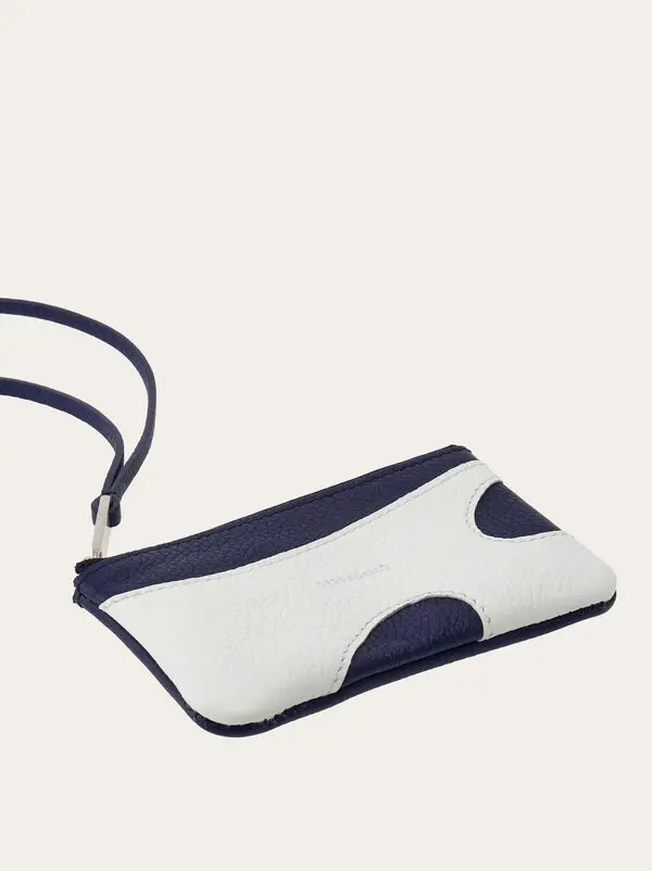 FERRAGAMO Cut-out Detailed Card Holder