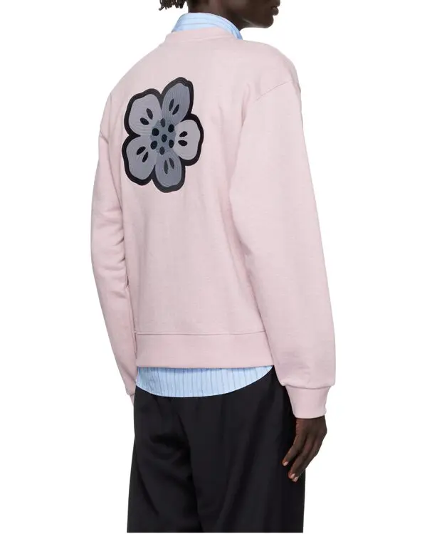 Kenzo Boke Flower' Embroidered Sweatshirt In Cotton