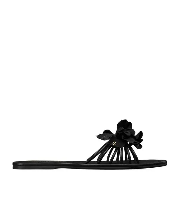 Dior Blossom Slide Sandals - Black