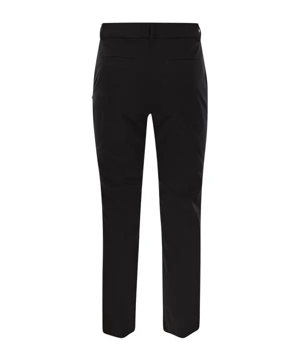 Sportmax High Waist Straight Leg Trousers With Leg Folds