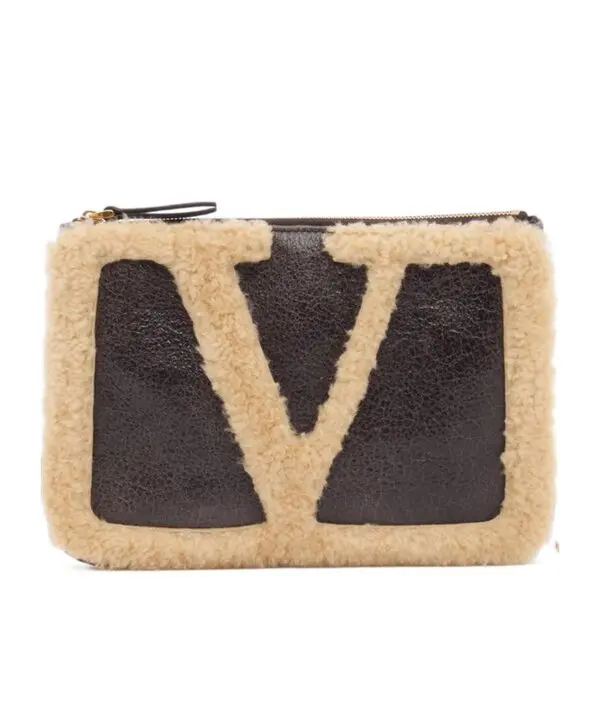 Valentino Garavani Viva Zip-up Medium Pouch