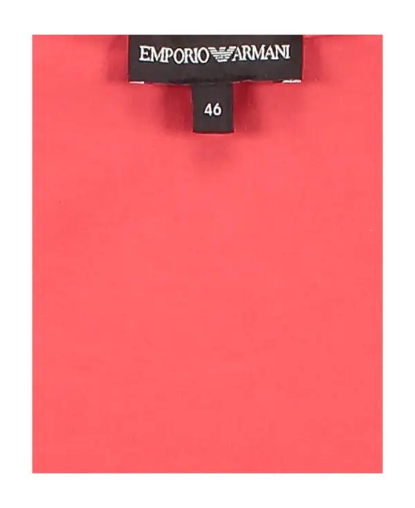 Emporio Armani Short-sleeved Crewneck T-shirt With Logo Detail