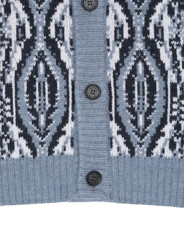 Etro Pegaso Embroidered Cardigan