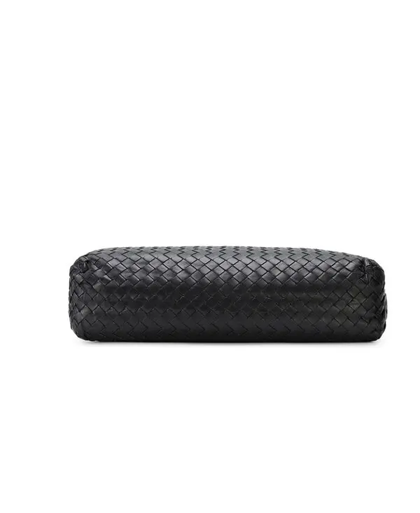 Bottega Veneta Woven Top Handle Bag With Shoulder Strap