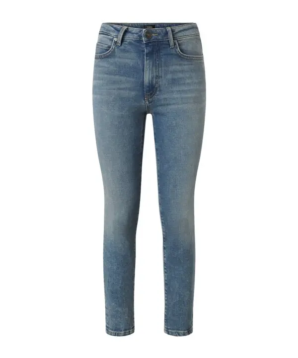 Pinko Embroidered Pocket Jeans - Blue