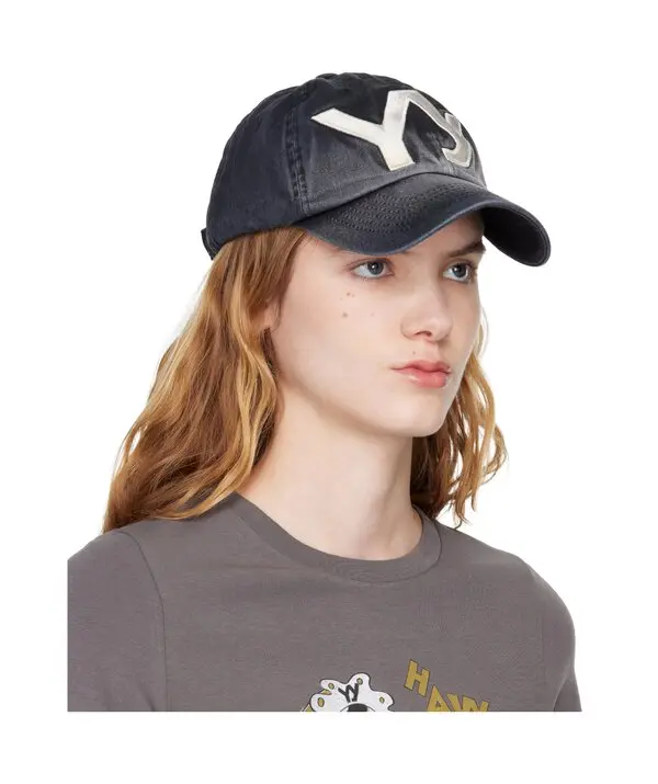OPEN YY Gradient Ball Baseball Cap - Gray