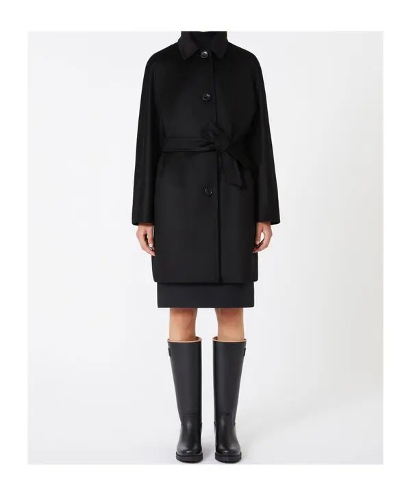 Max Mara Camel Coat With Belt