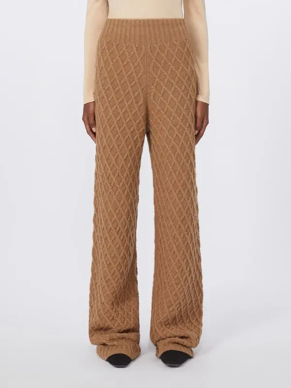 Max Mara Long Knit Trousers