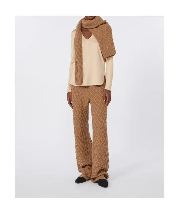 Max Mara Long Knit Trousers