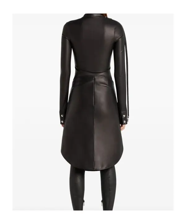 COURREGES Zipped Biker Top - Black