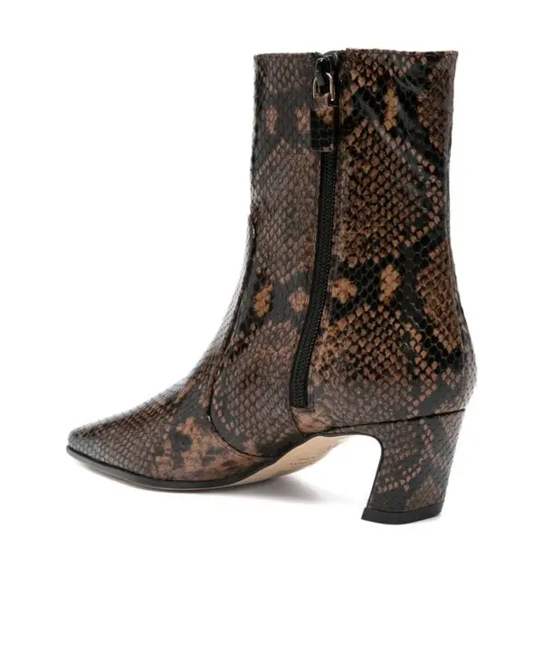 STUART WEITZMAN Square Toe High Heeled Ankle Boots