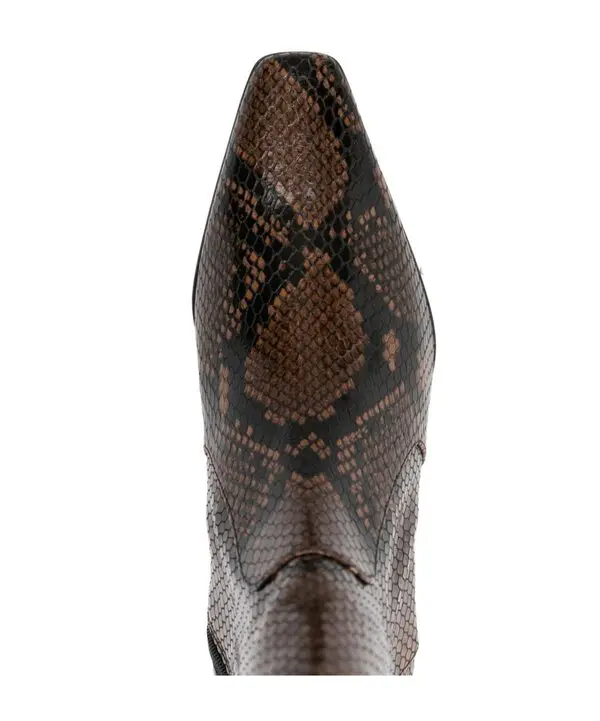 STUART WEITZMAN Square Toe High Heeled Ankle Boots