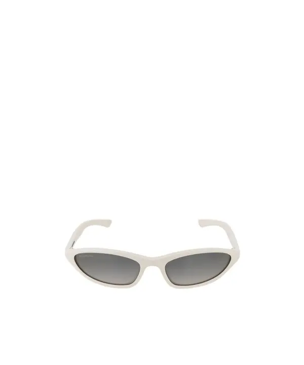 Balenciaga Cat Eye Frame Sunglasses - Off White