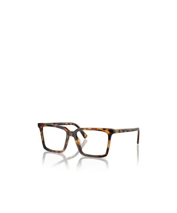 Miu Miu Square Frame Eyeglasses - Black