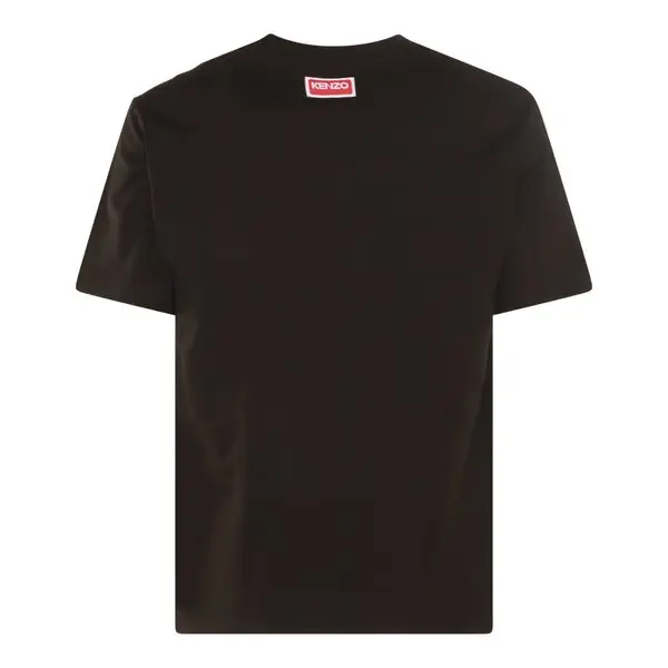 Kenzo Tiger Embroidered Crewneck T-shirt - Black