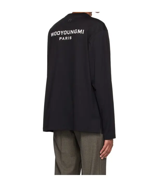 WOOYOUNGMI Long-sleeve Cotton T-shirt