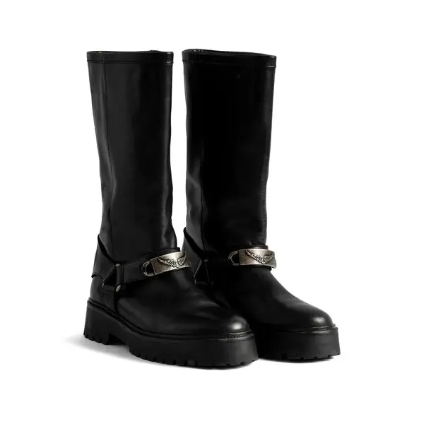 Zadig&Voltaire Angie Ankle Boots - Black