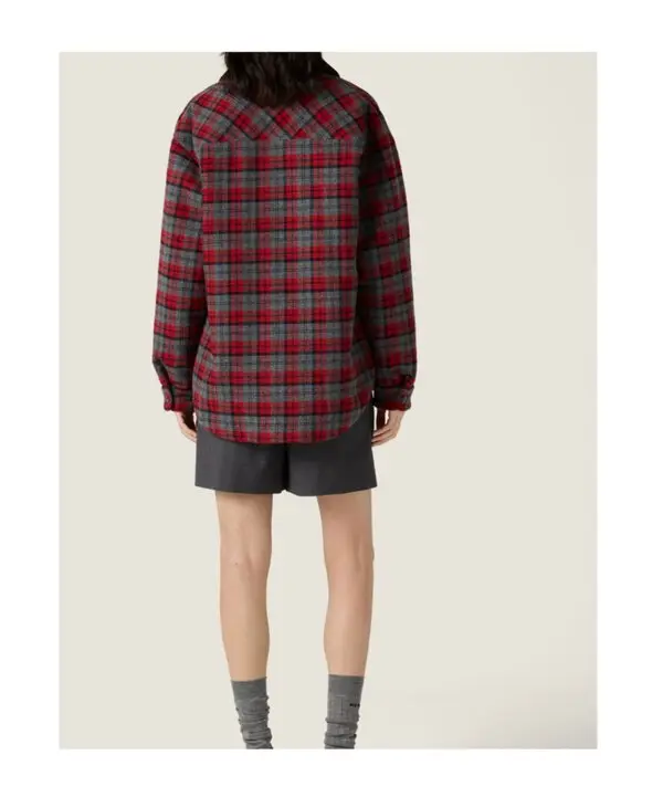 Miu Miu Checked Jacket