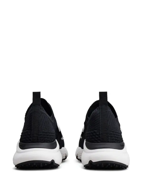 TOD'S Kate Knitted Slip-on Sneakers With Chain Detailing