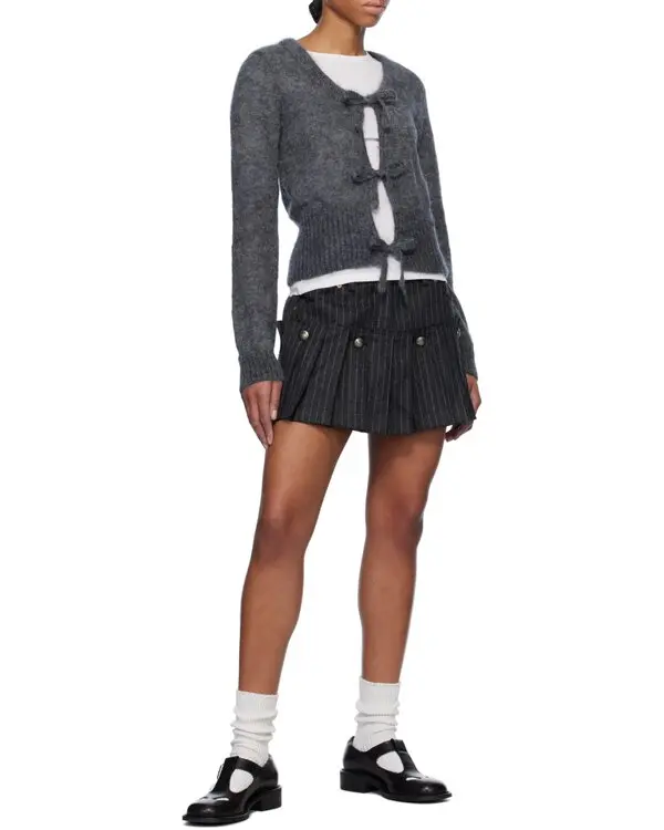 GANNI Drawstring Cardigan