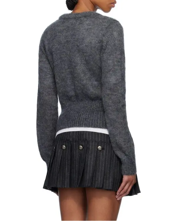 GANNI Drawstring Cardigan