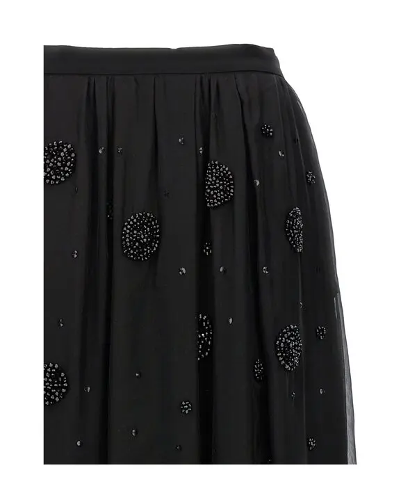 Max Mara Embellished Maxi Skirt