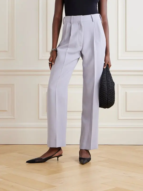 BLAZÉ MILANO Pleated Tapered Trousers