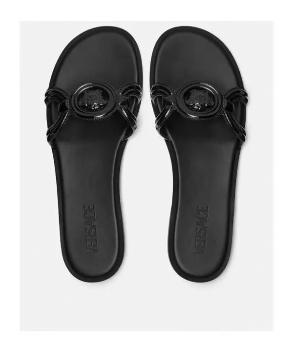 Versace Medusa '95 Slip-on Sandals - Black