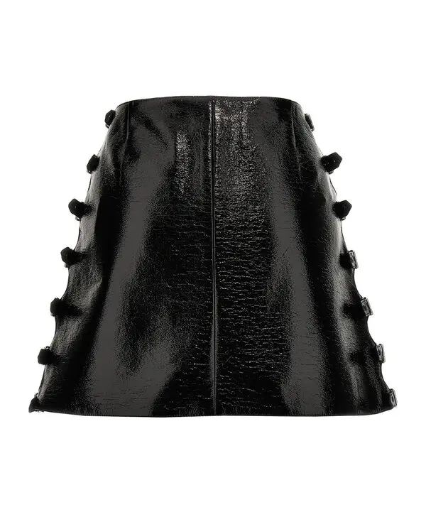 COURREGES Vinyl Mini Skirt