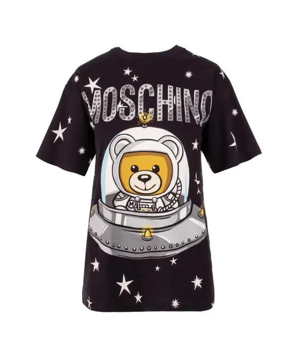 Moschino Teddy Bear Astronaut Graphic T-shirt