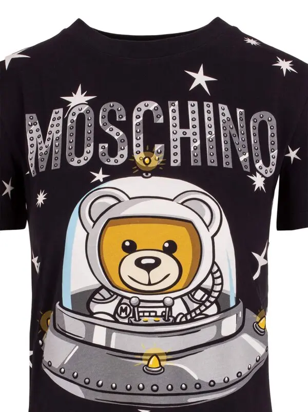 Moschino Teddy Bear Astronaut Graphic T-shirt