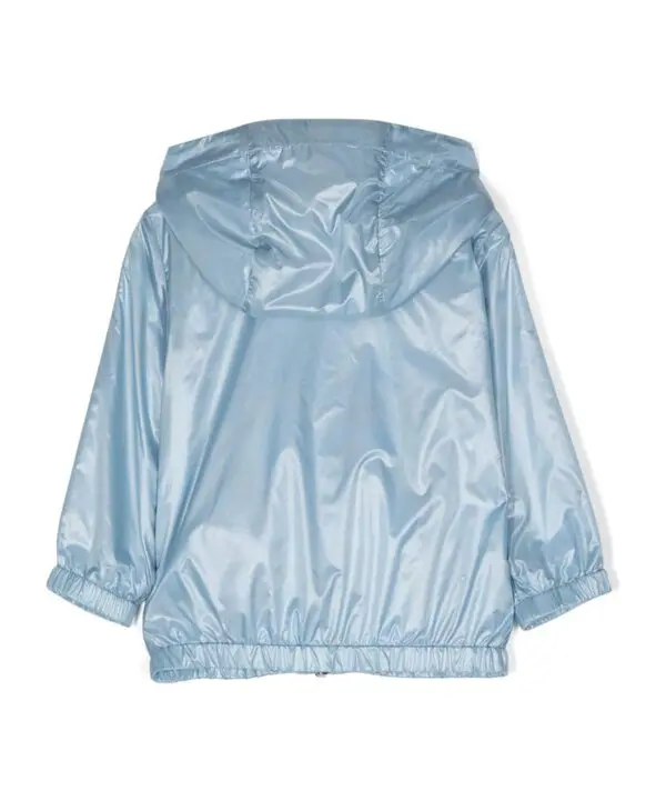 Herno Hooded Rain Jacket - Blue