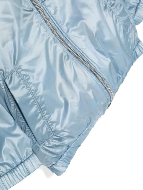 Herno Hooded Rain Jacket - Blue