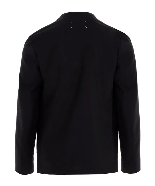 MAISON MARGIELA Single-breasted V-neck Blazer